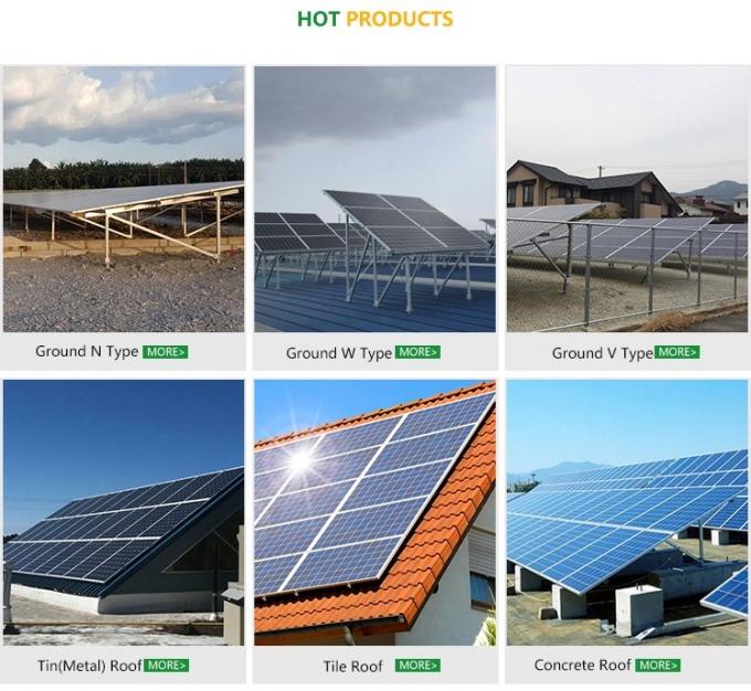 Structure Aluminum Great VIP Railing System Mounting Solar Panel Solar ...